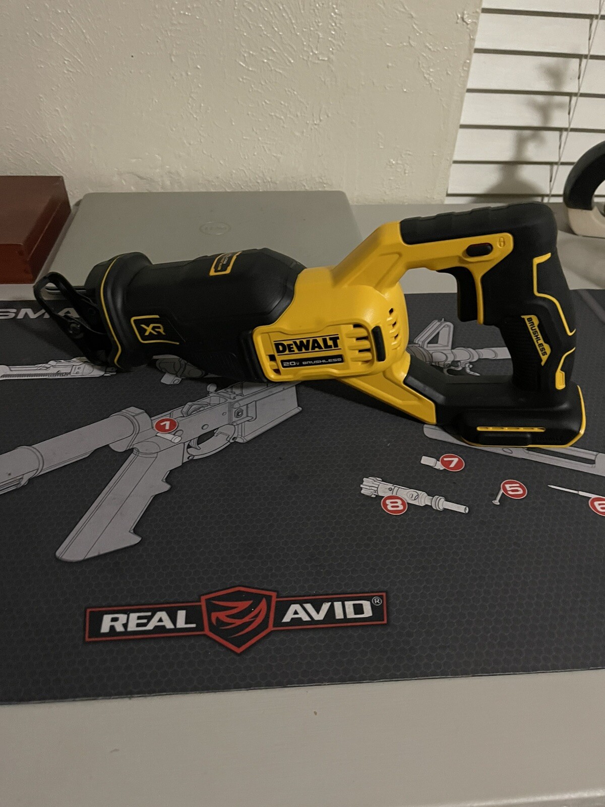 DeWalt DCS382B 20V MAX XR Brushless Cordless Reciprocating Saw, Tool ...