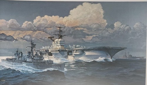 TOM W. FREEMAN DAWN ON YANKEE STATION 1965-1973 LITHOGRAPH PRINT 1986 ...