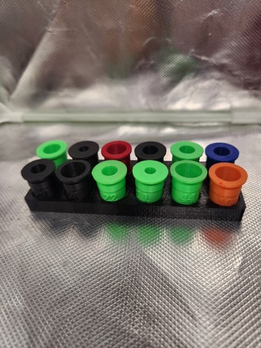 Mec Reloader Powder Bushing Holder Holds 12 Bushings 3d Printed Made In ...