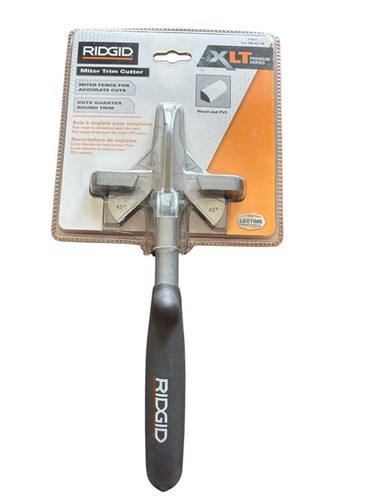Ridgid XLT Miter Trim Cutter FT6012 - Accurate Cuts Quarter Round Trim ...