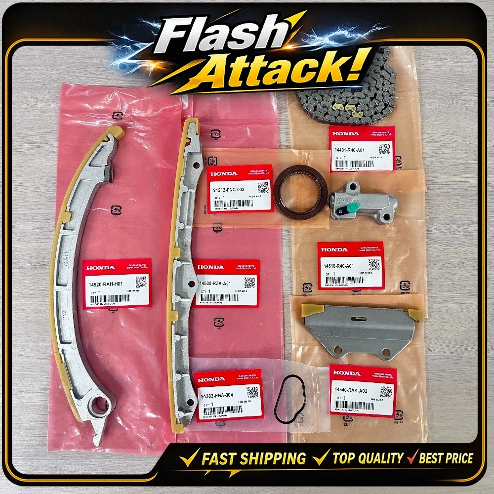New OEM Timing Chain Complete 7PC KIT NEW SEALED K24Z K24A for Honda ...