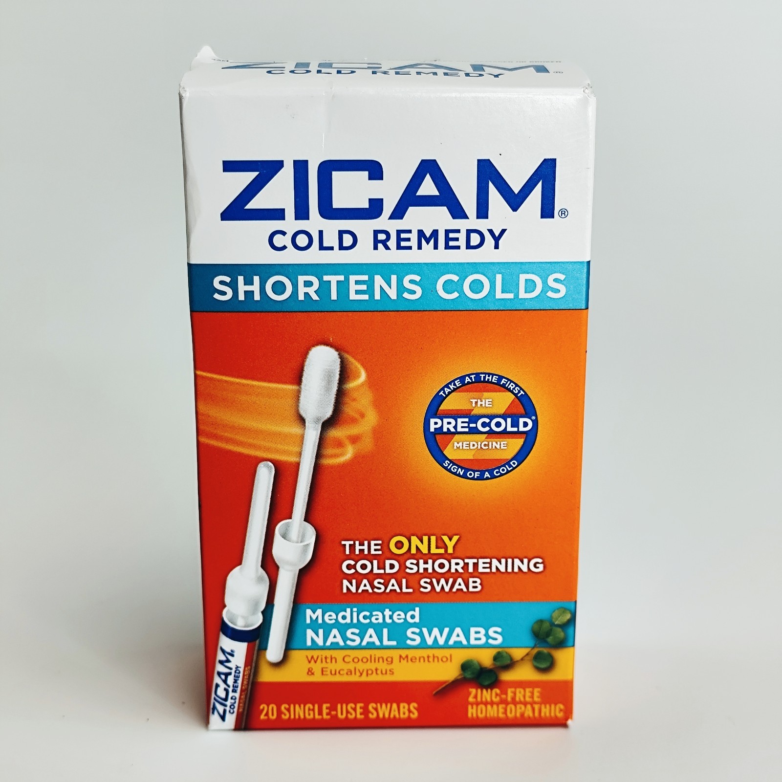 Zicam Cold Remedy Nasal Swabs - 20 Count for sale online | eBay