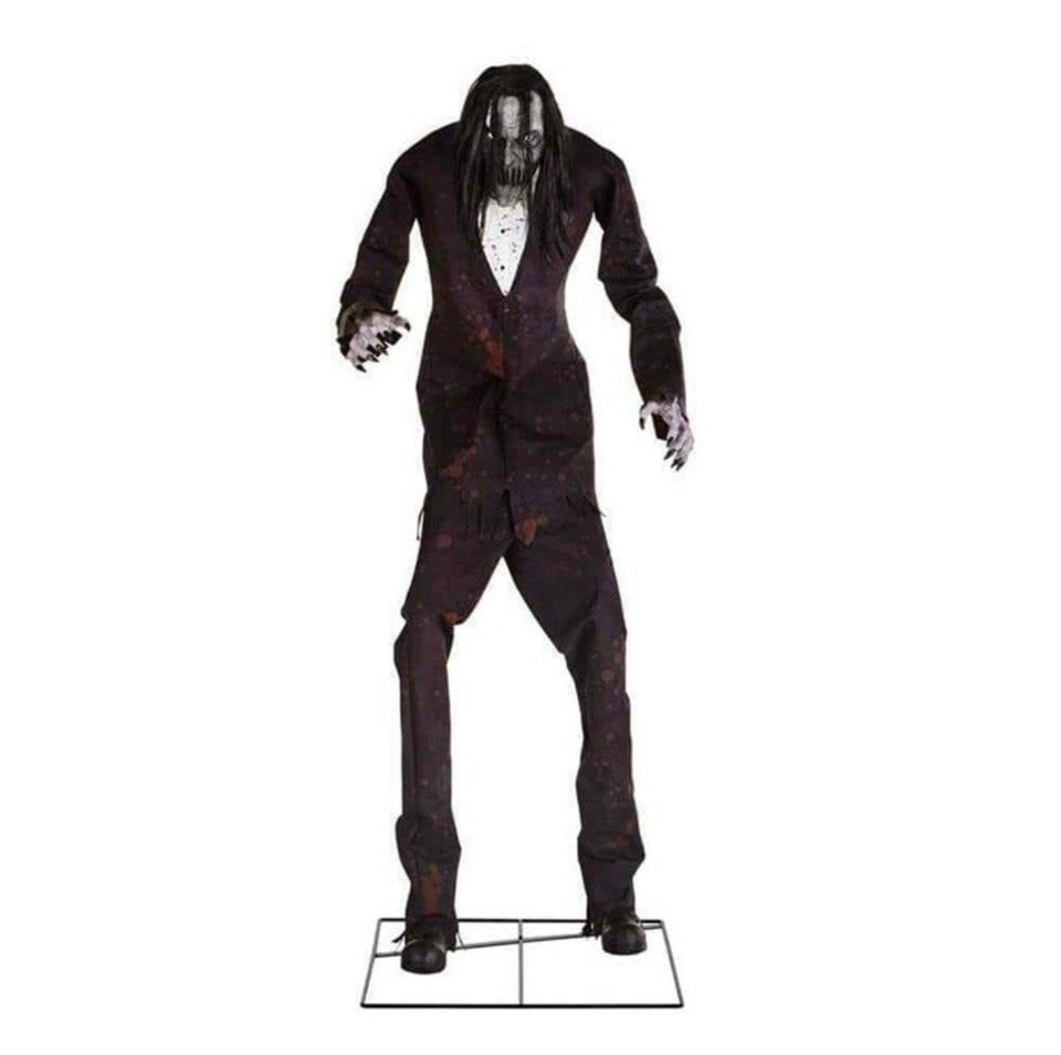 8 Ft. ANIMATED BOOGEYMAN Halloween Animatronic Holiday Prop, NIB | eBay