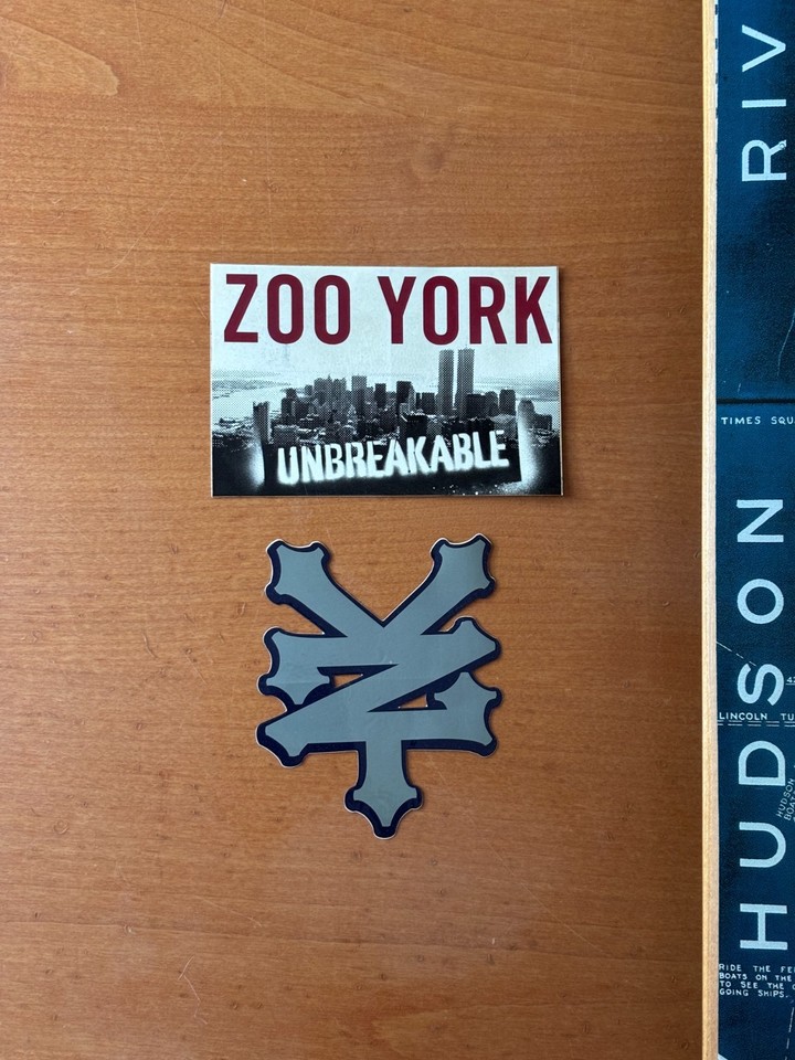 RARE Zoo York Skateboard Deck Kings Street Map - 8.0 (No Plastic Wrap ...