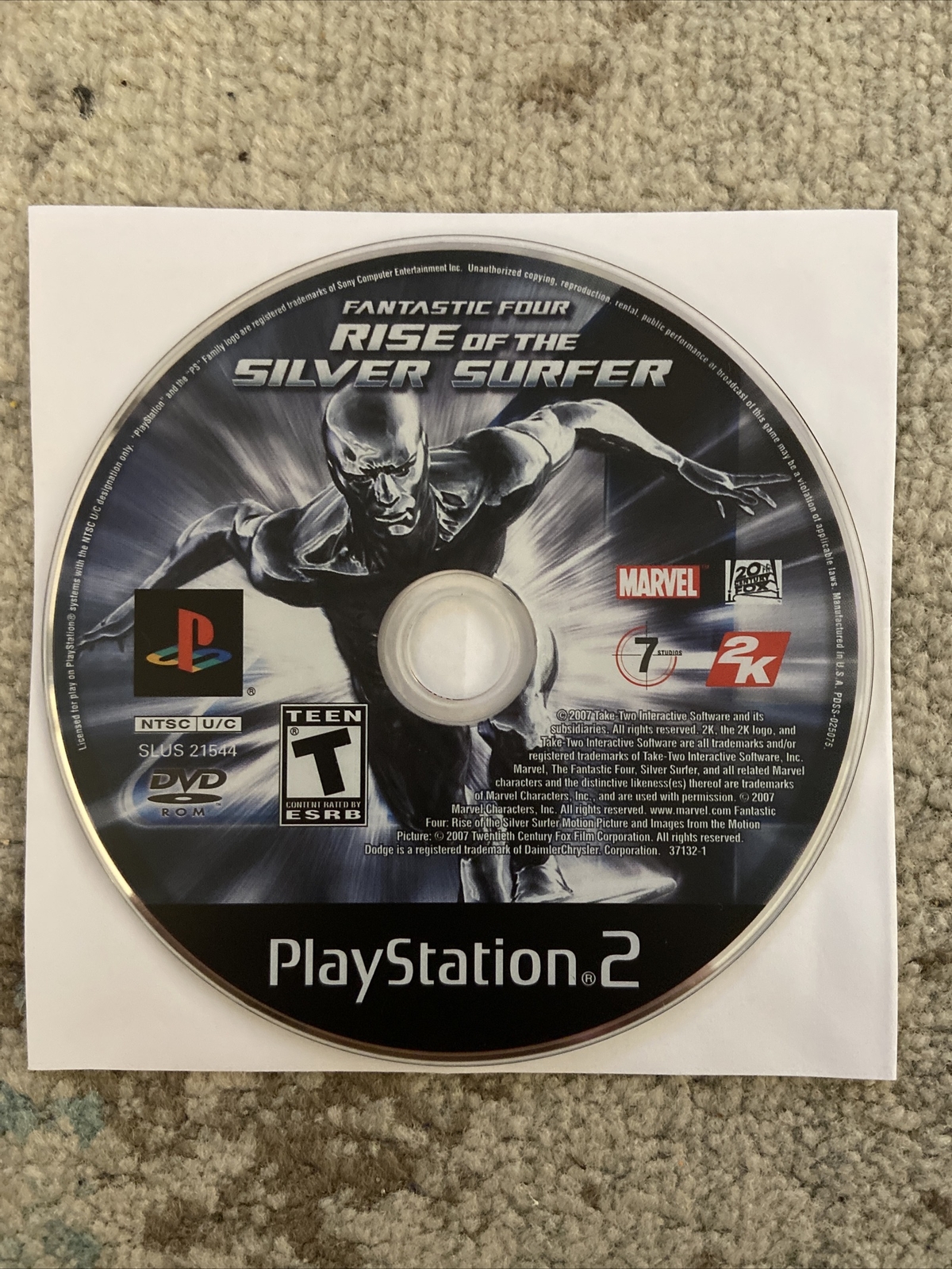 🔥 Fantastic Four: Rise of the Silver Surfer (PS2 Playstation 2) Mint ...