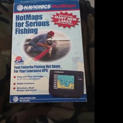NAVIONICS HotMaps HM242XL WI Wisconsin Lakes MMC SD Card - Lowrance LCX ...