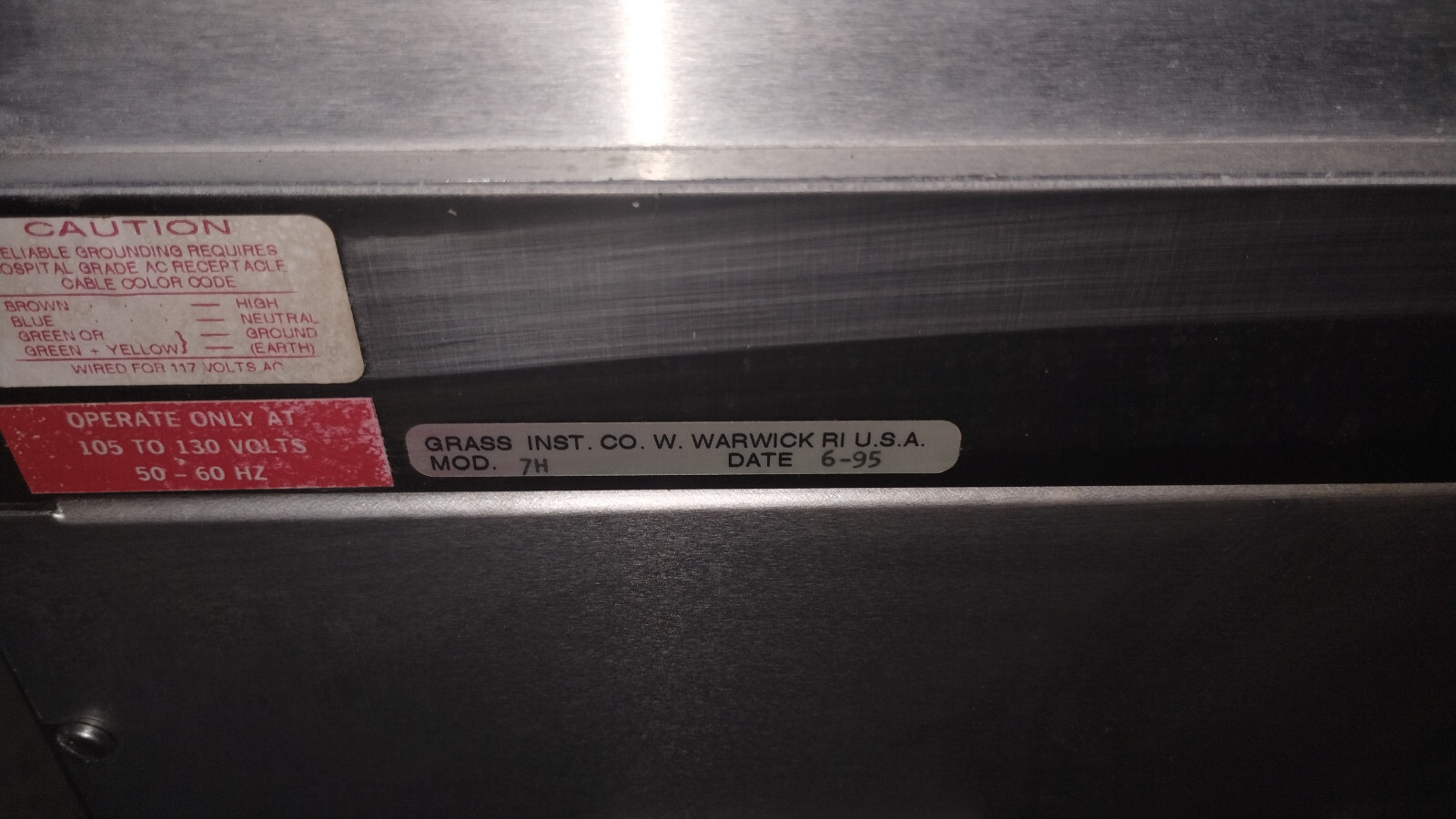 Grass Model 7 lie detector polygraph machine vintage industrial film TV ...