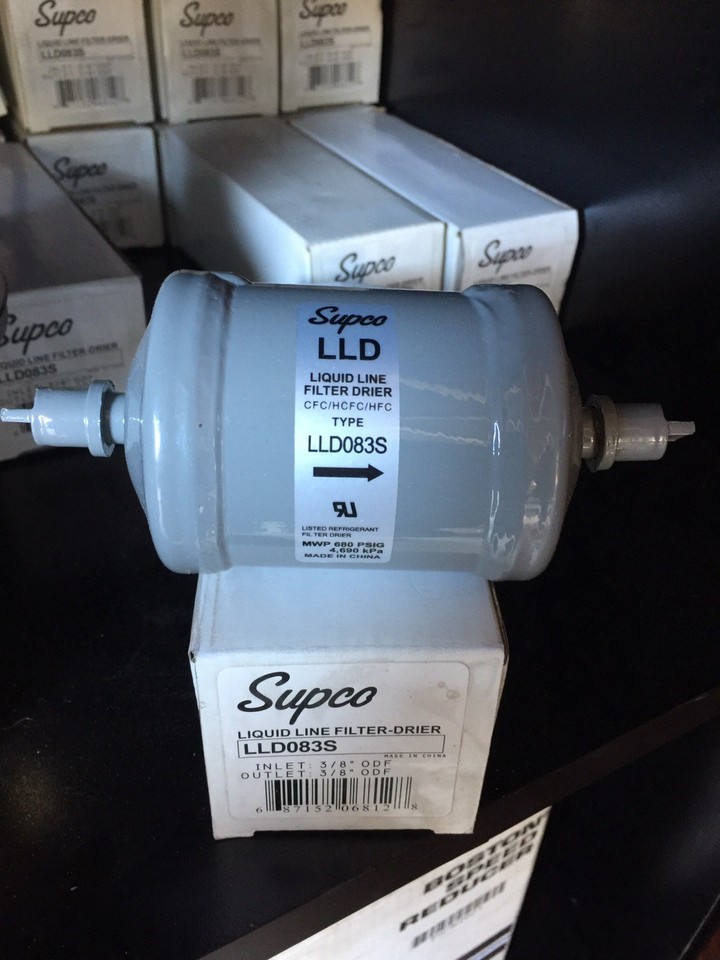 LLD083S ODF 3/8" Goodman, Trane, Lennox Liquid Line Filter Drier Air ...
