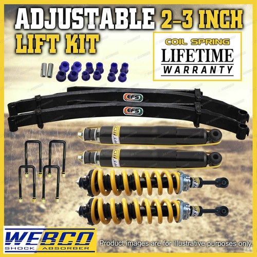 Adjustable 2 - 3 Inch Pre Assembled Lift Kit for Toyota Hilux Revo ...