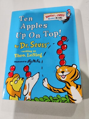 Ten Apples Up on Top! (Bright & Early Board Books) - Dr Seuss | eBay