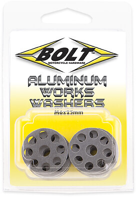Bolt Aluminum Works Washers 6mm - Silver 2009-AWW.25 | eBay