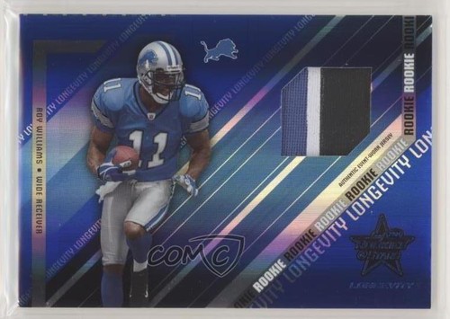 2004 Leaf Rookies & Stars Longevity Sapphire /75 Roy Williams #267 ...