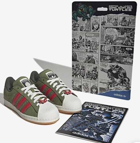 Adidas x TMNT Superstar Shell-Toe Shoes Men's size 7.5/ Women's 8.5 | eBay