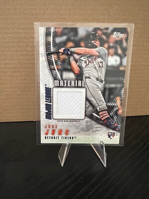2025 Topps Series 1 #MLM-JJ Jace Jung Major League Materials Relic ...