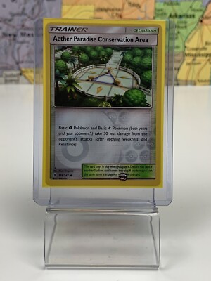 SHIPS SAME DAY Aether Paradise Conservation Area 116/145 Uncommon Rev ...