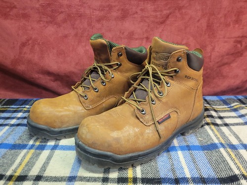 Red Wing Shoes King Toe Work Boot Size 11.5D 2235, 6" non-metallic ...