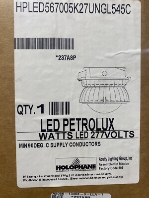 Holophane LED Petrolux HPLED Lighting HPLED567005K27UNGL545C | eBay