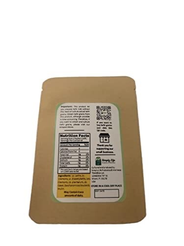 Milk Kefir Turkish Starter Cultures Probiotic Bulgaros 4 pack (1.5g ...