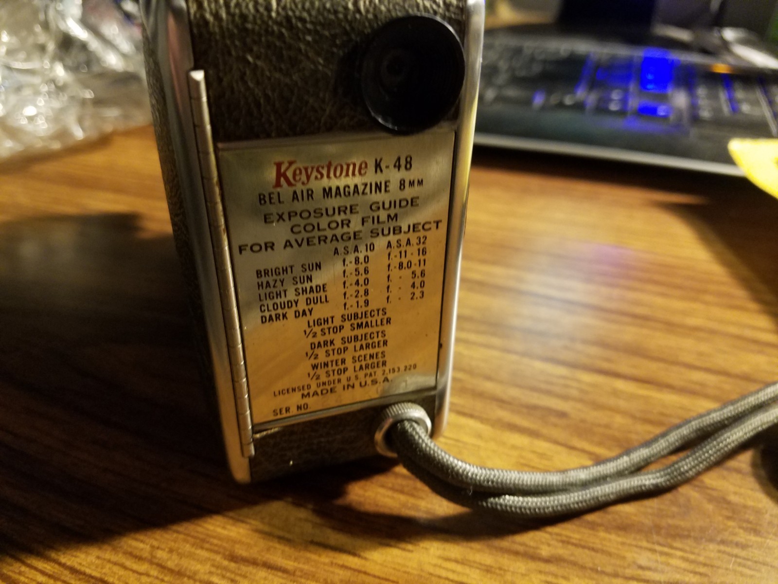 Vintage Keystone Turret Model K 48 Bel Air 8mm Magazine Movie Camera | eBay