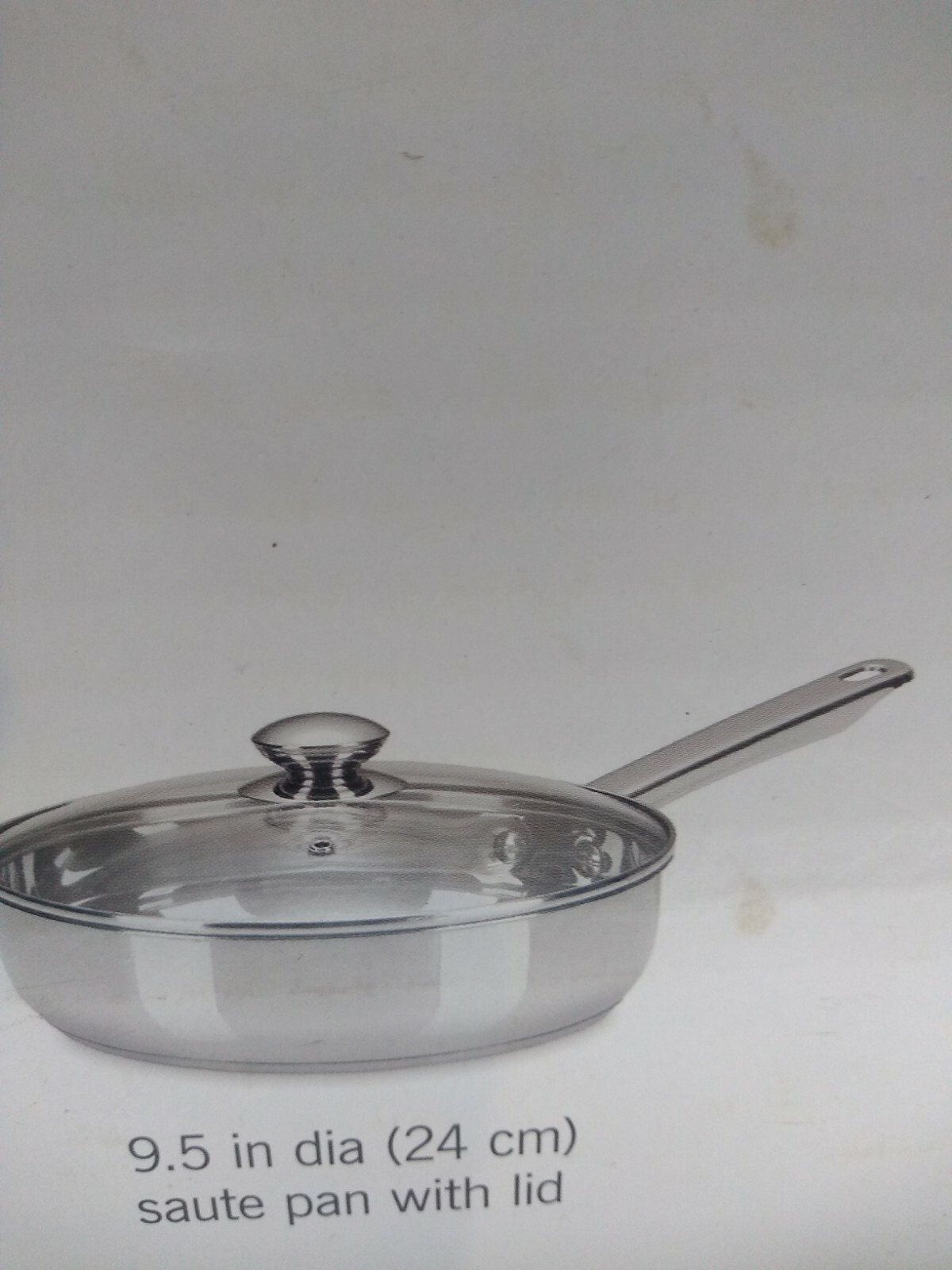 Cooks Essentials Stainless Steel 12-Piece Set Stockpot Saucepan Skillet ...