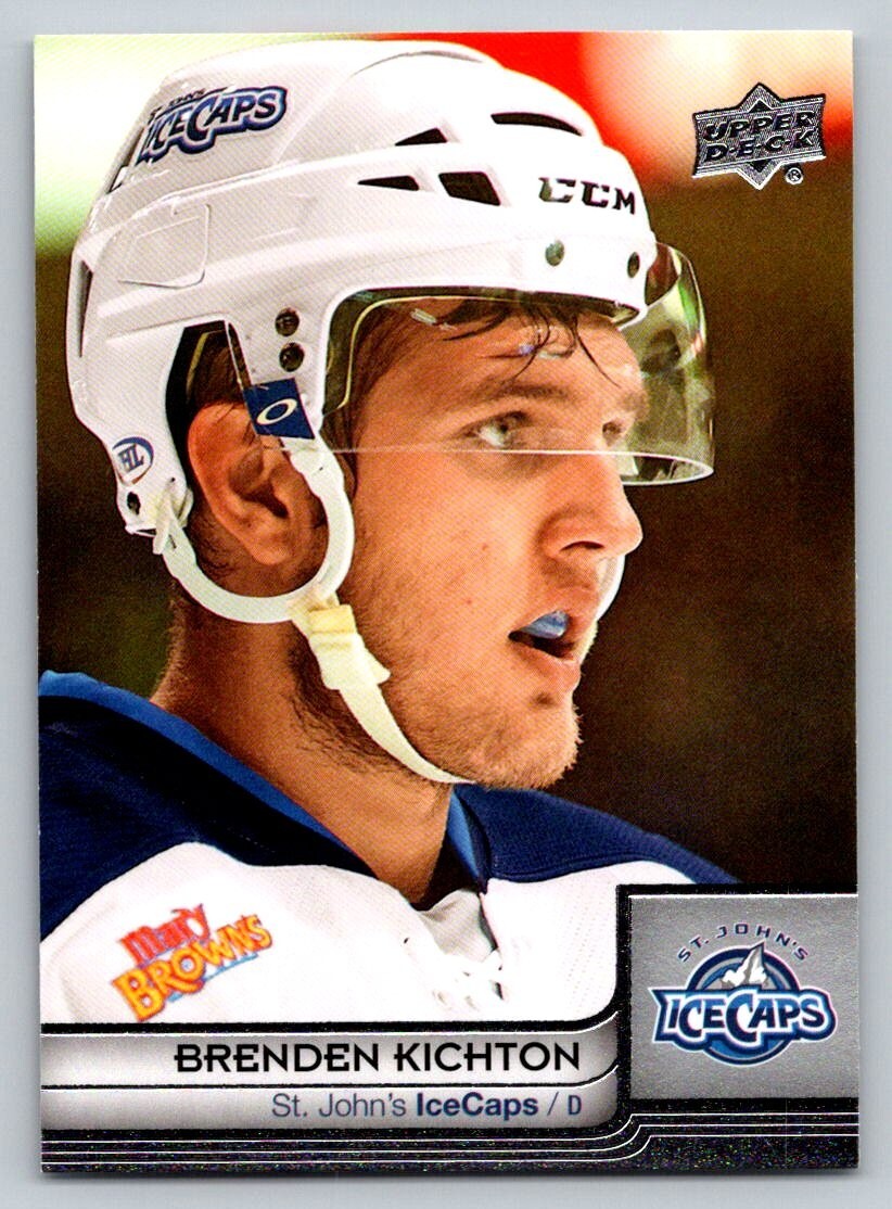 Brenden Kichton 2014-15 Upper Deck AHL Box Set Edition St. John's ...