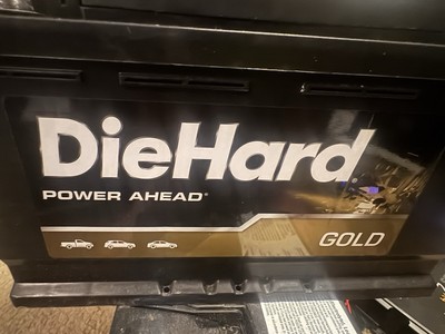 Diehard Gold H7/94R Battery. 800 CCAs 5/24 Sticker | eBay