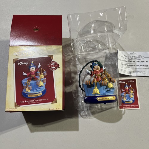 HALLMARK Keepsake Ornament 2005 THE SORCERER'S APPRENTICE Disney B3 | eBay