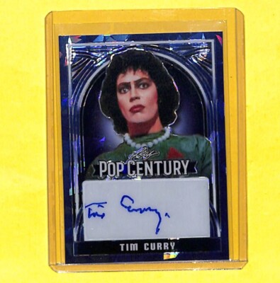 2024 Leaf Pop Century Tim Curry 4/6 Blue Auto Autograph Card Rocky ...