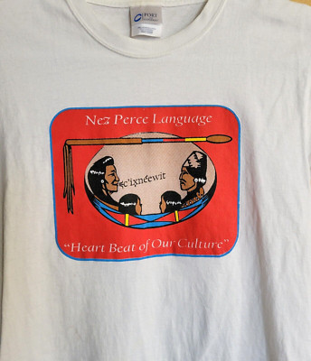 Native American Nez Perce T-shirt Small Short Sleeve | eBay