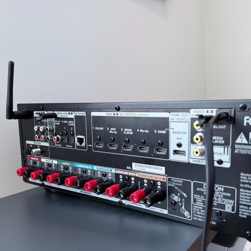 Denon A/V Receiver Model AVR- S720w | eBay