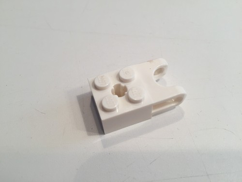 Technic Brique blanche 2x2 avec douille à billes et trou d'essieu 92013 ...