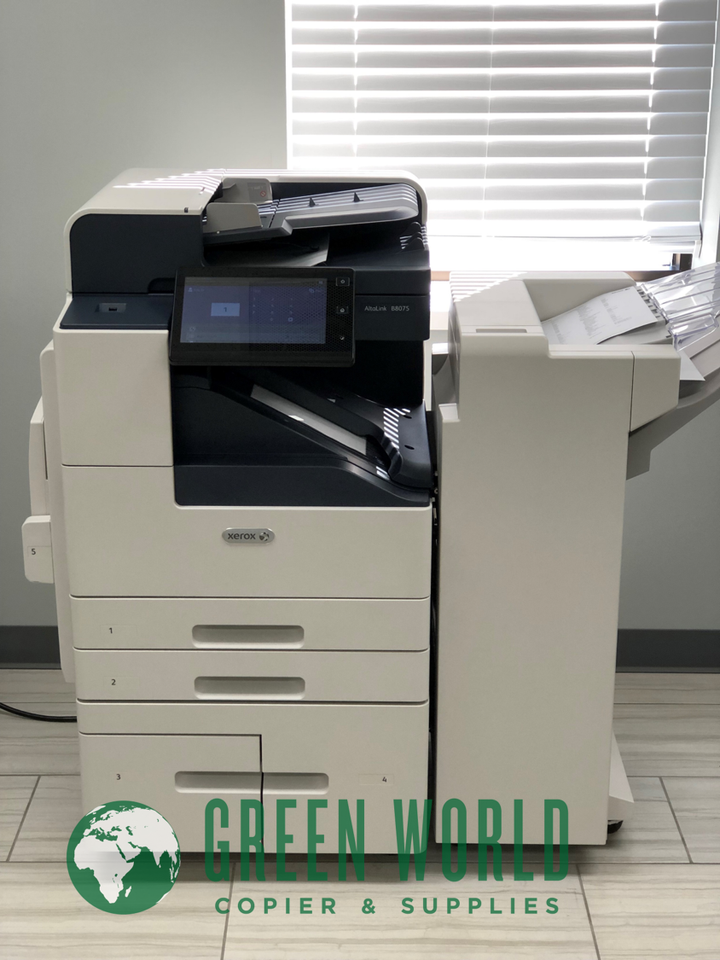 Xerox AltaLink B8075 Monochrome Printer Copier Scanner 75PPM 245K Total ...