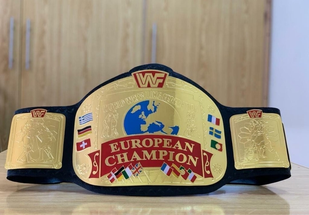 Wwe European Championship WWE European Championship Title Belt
