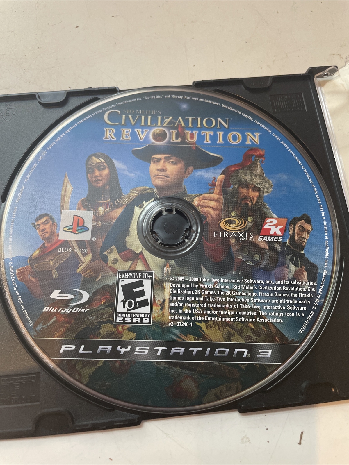 Sid Meier's Civilization Revolution, (PS3) Disc only 710425372407| eBay
