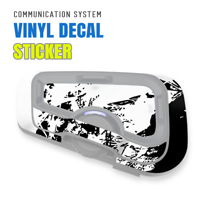 For CARDO Freecom 4X 2X Intercom Protective Wrap Sticker x2 Ink ...