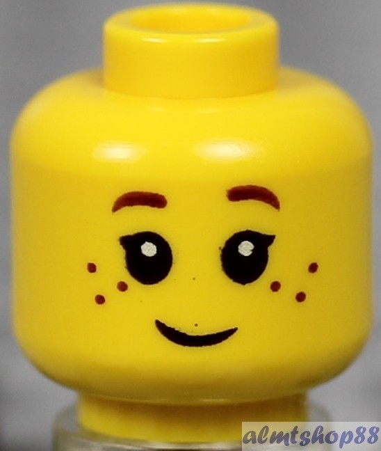 LEGO - FEMALE Minifigure Heads - PICK YOUR STYLE - Yellow Flesh Faces ...