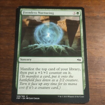 MTG Formless Nurturing - FRF Fate Reforged | eBay Australia