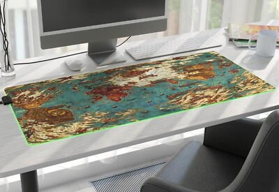 World map Etheirys with Tural from Dawntrail FFXIV MMORPG LED light ...