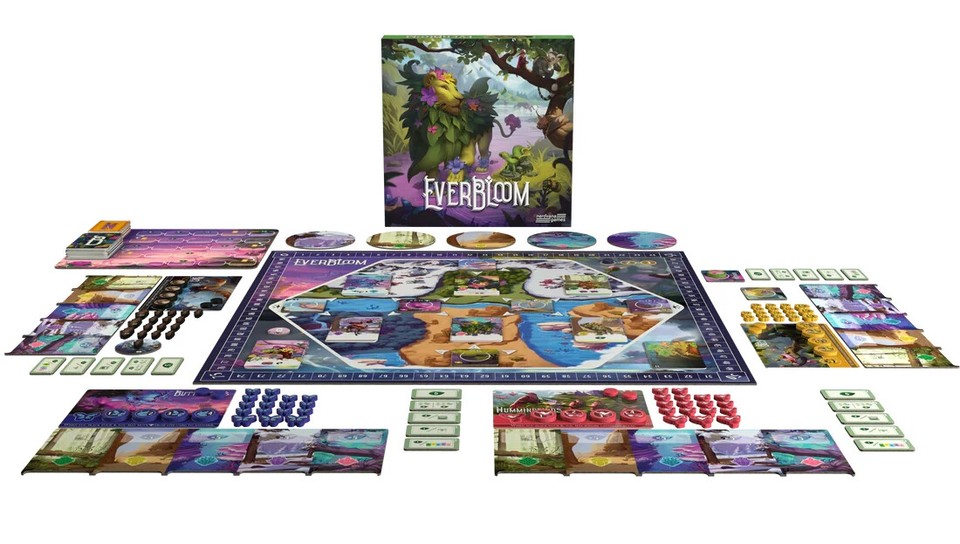 NIS Everbloom Board Game - Use pollinators to replenish the majestic ...
