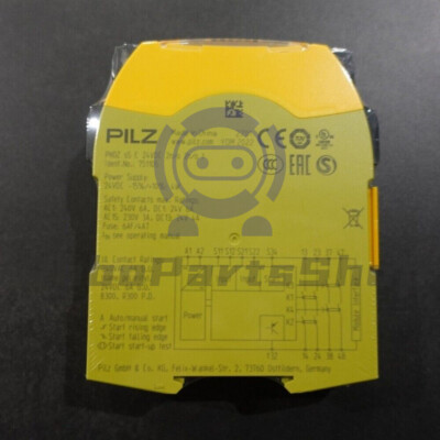 1PCS New PILZ 751105 PNOZ s5 C 24VDC 2n/o 2n/o t Safety Relay /RS | eBay