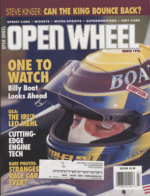 Open Wheel March 1998 Billy Boat Leo Mehl Steve Kins w/ML 052720DBE | eBay
