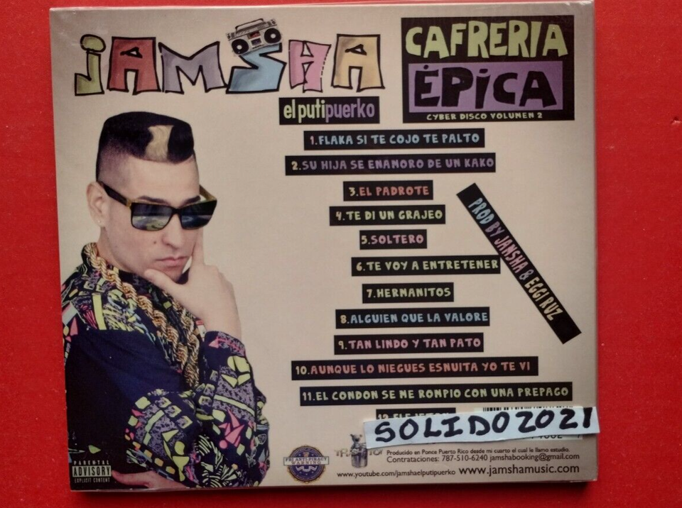 JAMSHA - CAFRERIA EPICA VOL 2, DON CHEZINA, DADDY YANKEE, FALO, JOWELL ...