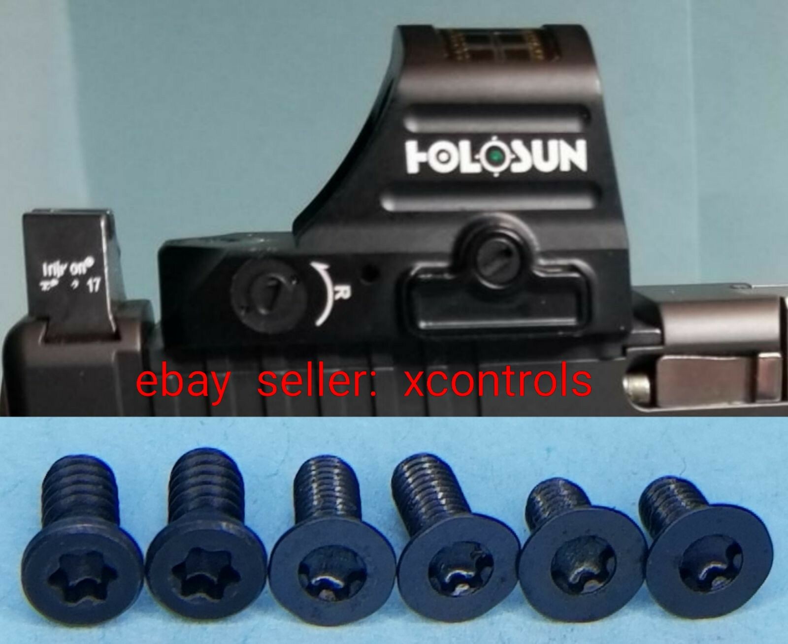 Holosun 507C X2 TORX Mounting Screw Kit for Glock MOS / Custom Made ...