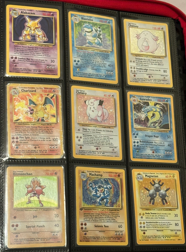 Pokemon Master Set 100% Complete Base Set 102/102 Jungle 64/64 Fossil ...