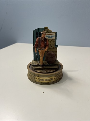 John Wayne Mini Statue Sheriff Graham County Arizona | eBay