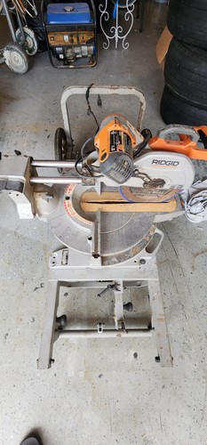 Ridgid Electric Table Saw, Used with 12 in Blade | eBay