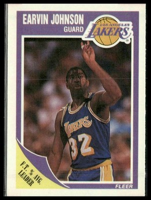 Earvin Johnson 1989-90 Fleer | eBay