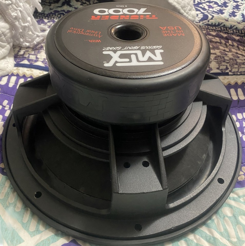 MTX Thunder 7000 12-inch Subwoofer | eBay