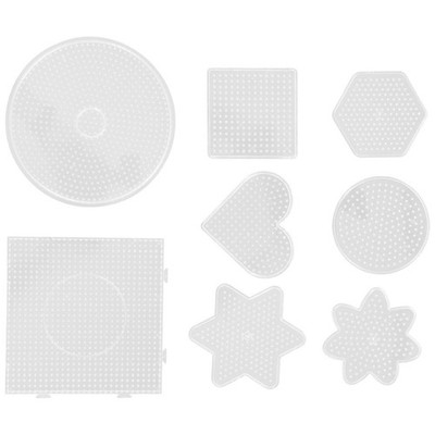 8pcs Beads Pegboards Fuse Beads Boards for Craft Projects Fuse Beads ...