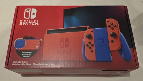 Nintendo Switch Mario Red & Blue Edition Console 45496453213 | eBay UK